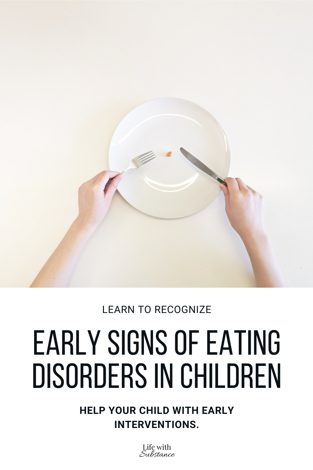 How to Spot Early Signs of an Eating Disorder in Children - Life with ...